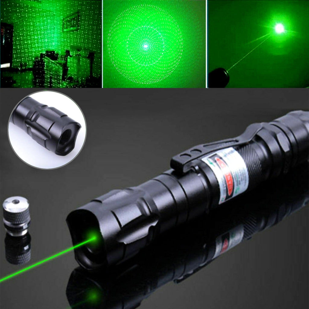 990 Miles 532nm Green Laser Pointer Pen Amazing Star Beam Astronomy Li ...