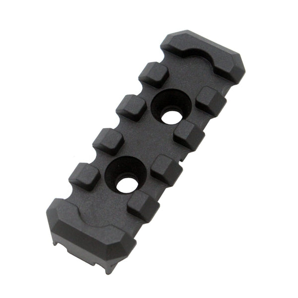 6 PCS M-LOK Polymer Picatinny Weaver Rail Section 3 5 7 9 11 13 Slot ...