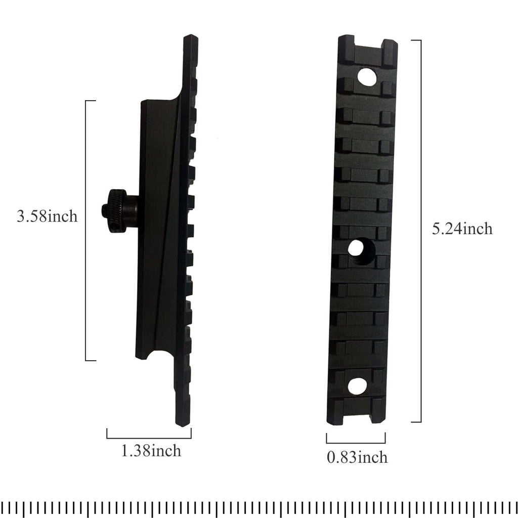 Tactical Carry Handle Mount A1 A2 Scope Mount Weaver Picatinny Rail Se ...