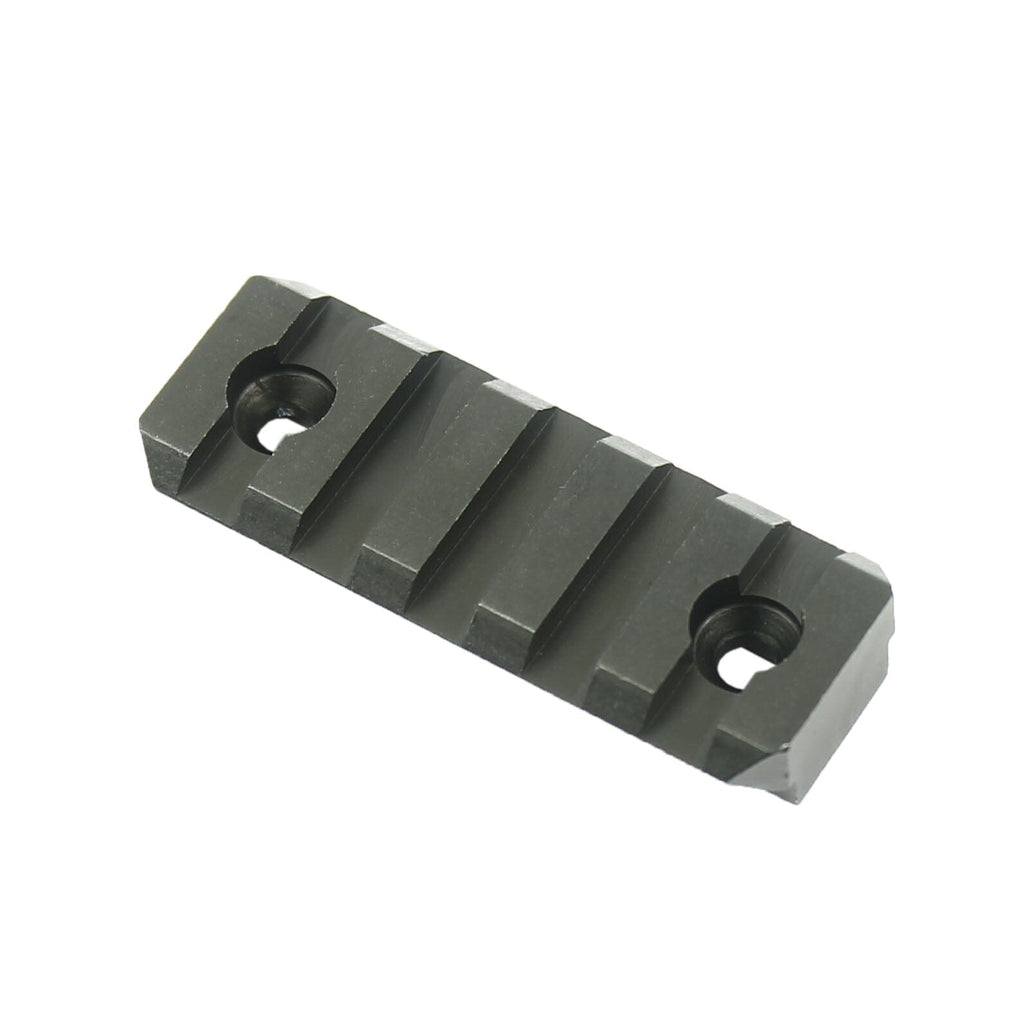 Keymod 5 Slot Picatinny/Weaver Rail Handguard Section Aluminum 2 inch ...