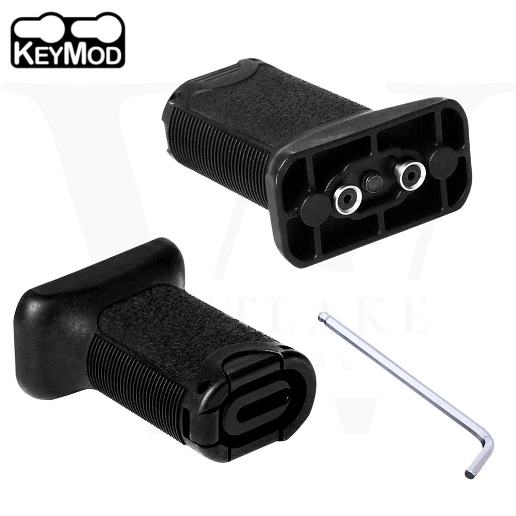 Tactical Keymod Foregrip Vertical Angel Short Grip with Storage Black ...