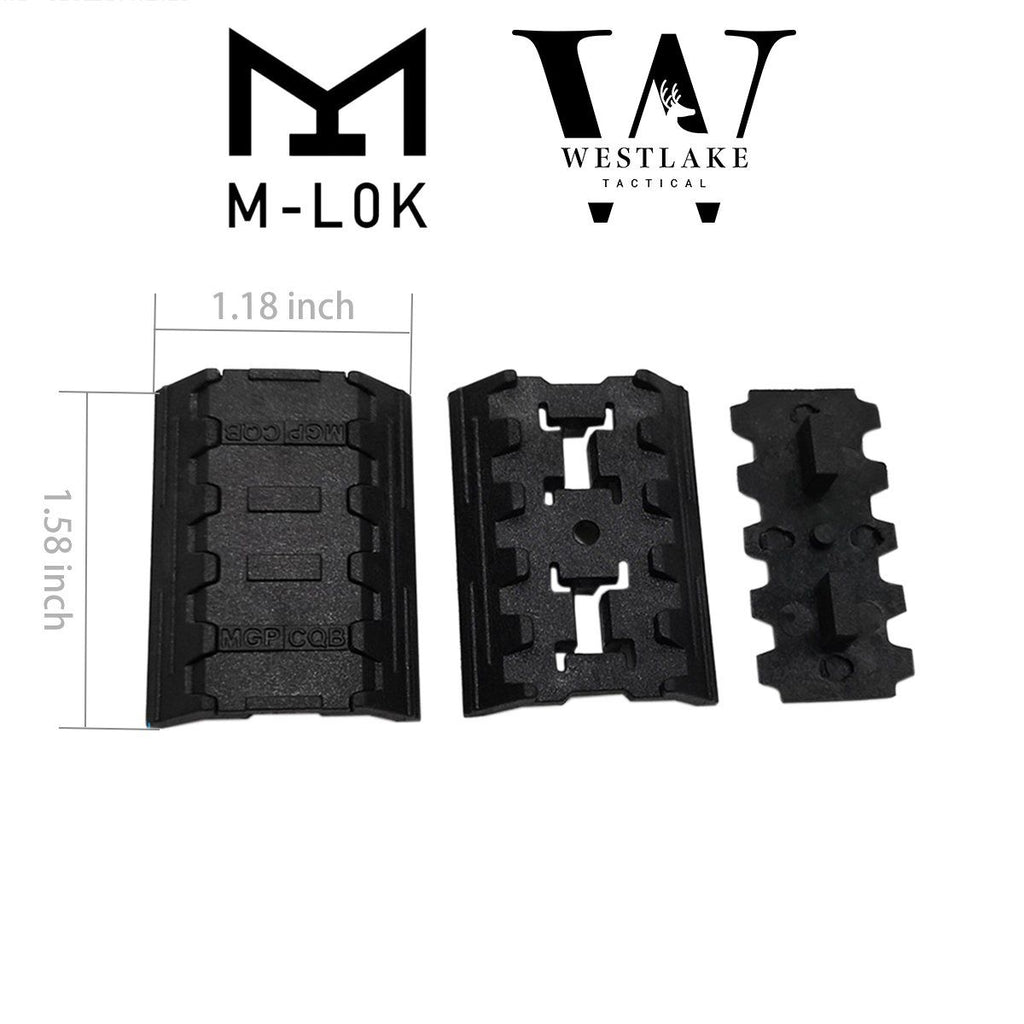 10 PCS M-Lok Rail Cover SNAP-IN Panels for MLOK – West Lake Tactical