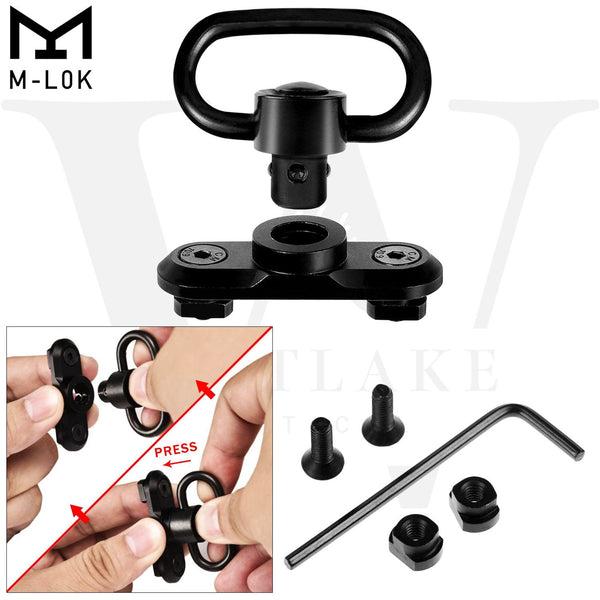 M-LOK Heavy Duty QD Sling Swivel Adapter Mount – West Lake Tactical