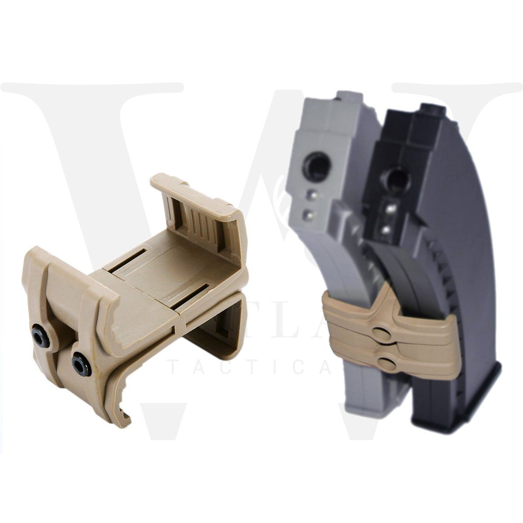 Tactical Magazine Coupler Parallel Connector Link Clamp Double Holder ...
