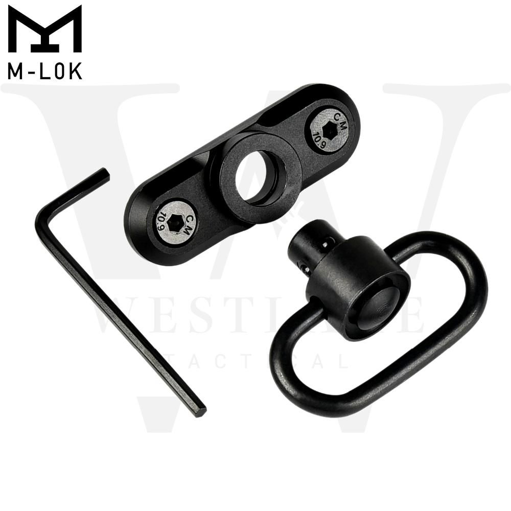 M-LOK Heavy Duty QD Sling Swivel Adapter Mount – West Lake Tactical