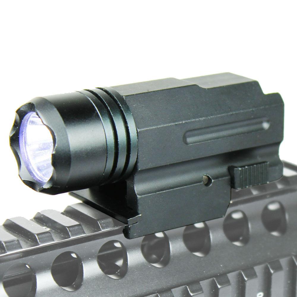 Sub Compact Tactical Pistol 160 Lumen LED Flashlight Fits Glock Ruger ...