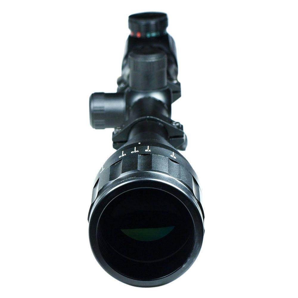 6-24x50 AOEG Hunting Rifle Scope Red Green Mil-dot illuminated Optical ...