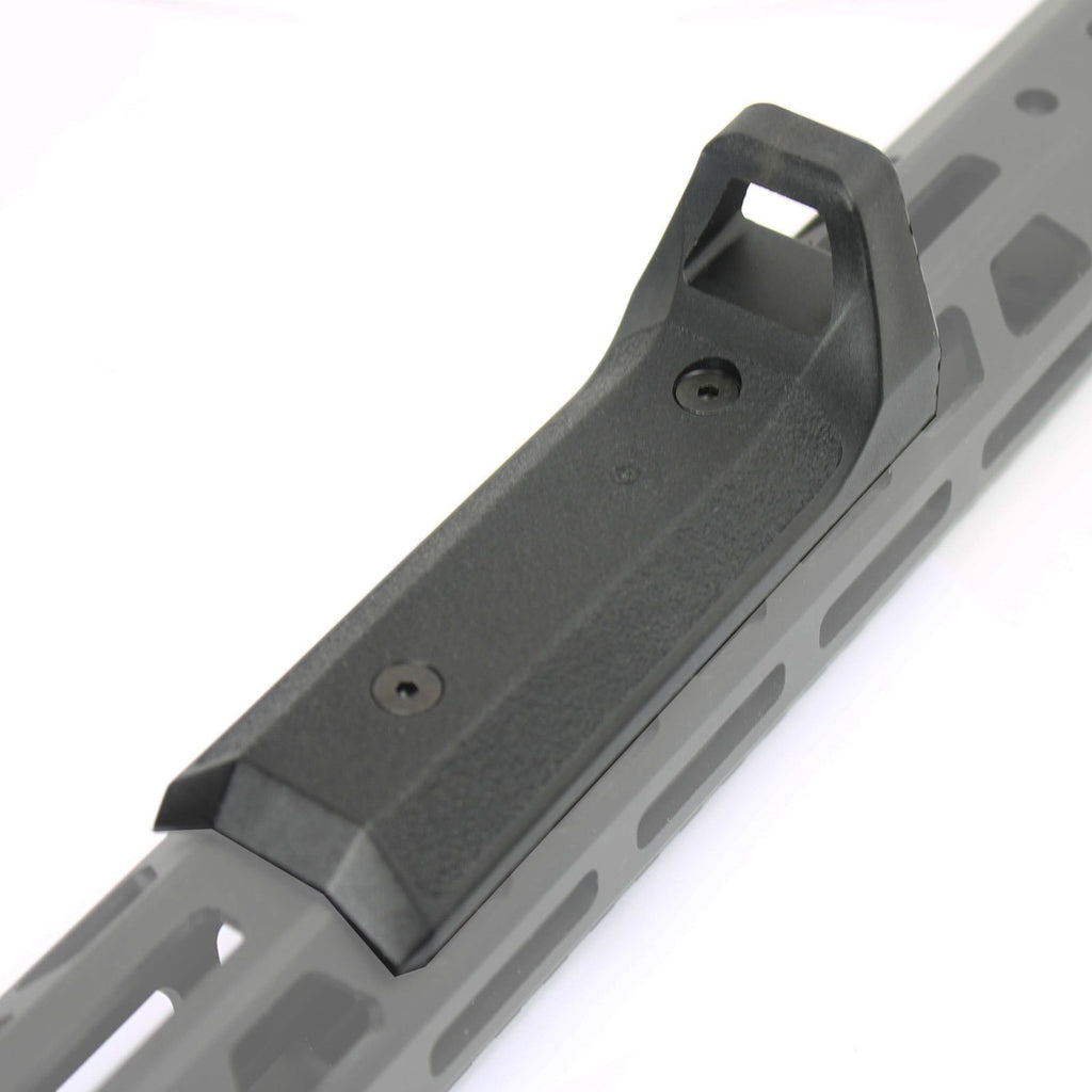 Tactical Grip Foregrip Handstop Fits M-LOK KeyMod Handguard Polymer Bl ...