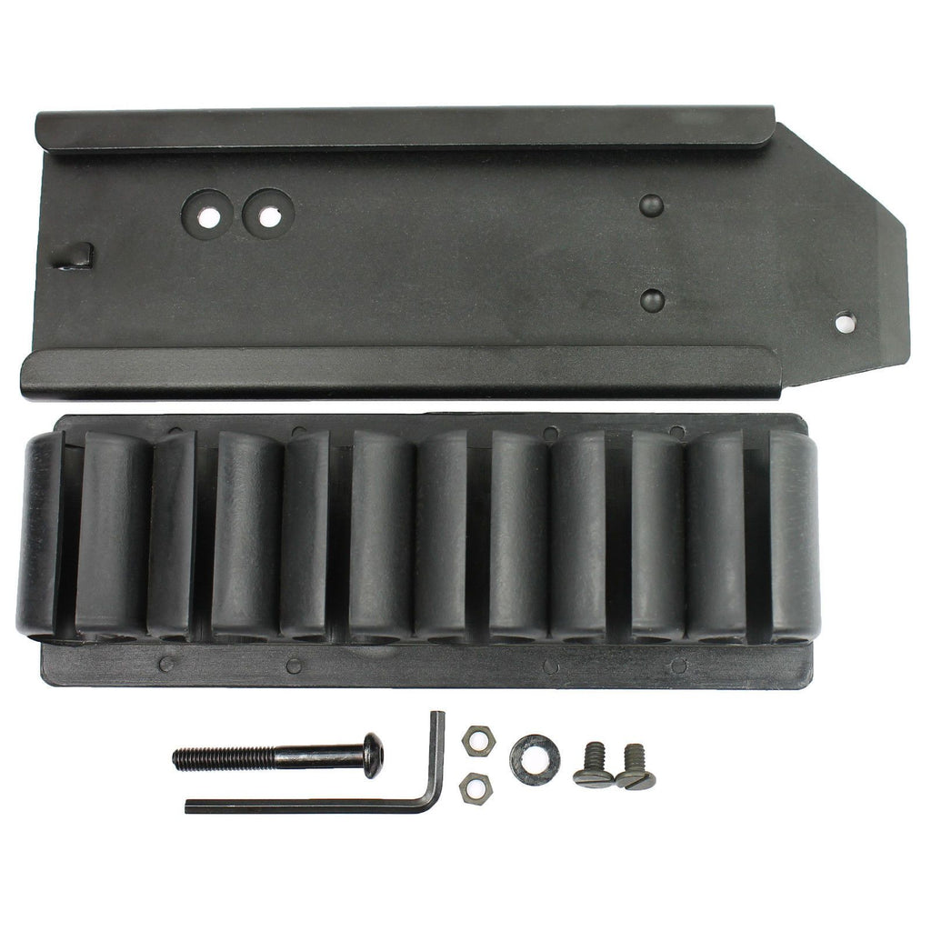 Mossberg 500 12 Gauge Side Saddle Tactical Shotgun 6 Shell Holder Quic ...