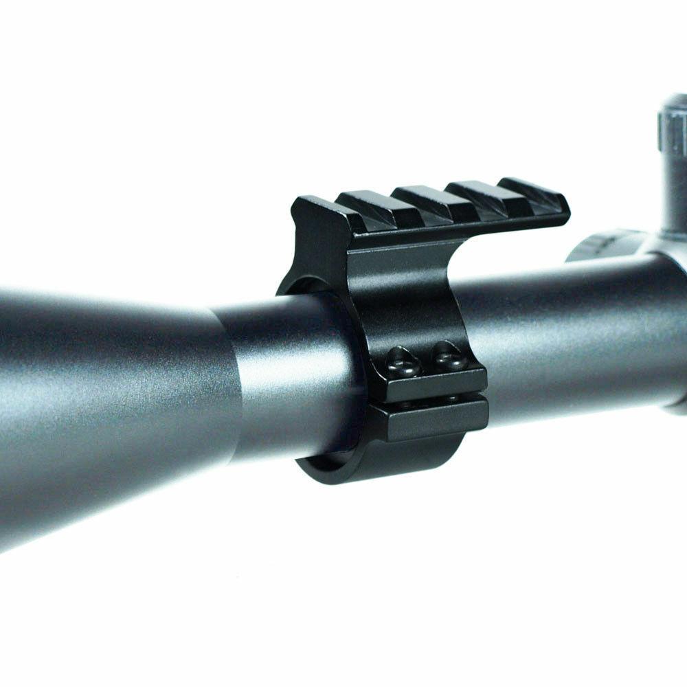 Scope Barrel Mount 1" - 25mm & 30mm Ring Adapter with 20mm Weaver Pica ...