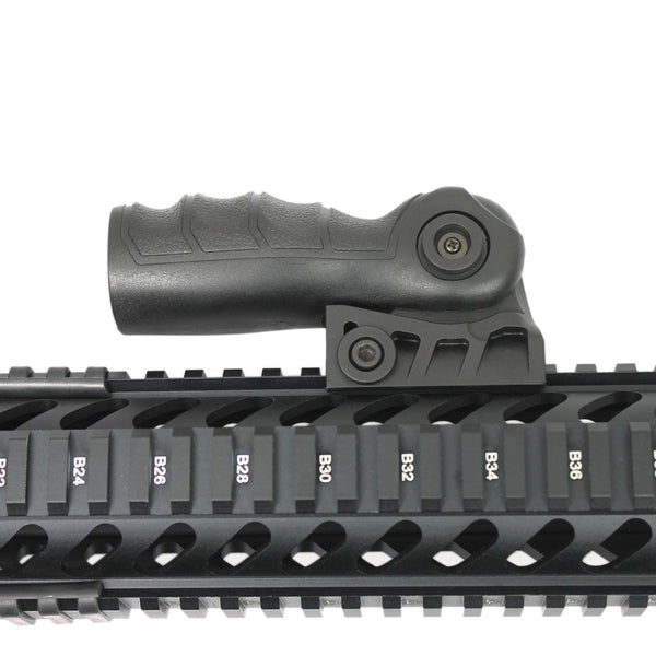 Tactical Push-On QR Vertical Forward Folding Foregrip Grip for Picatin ...