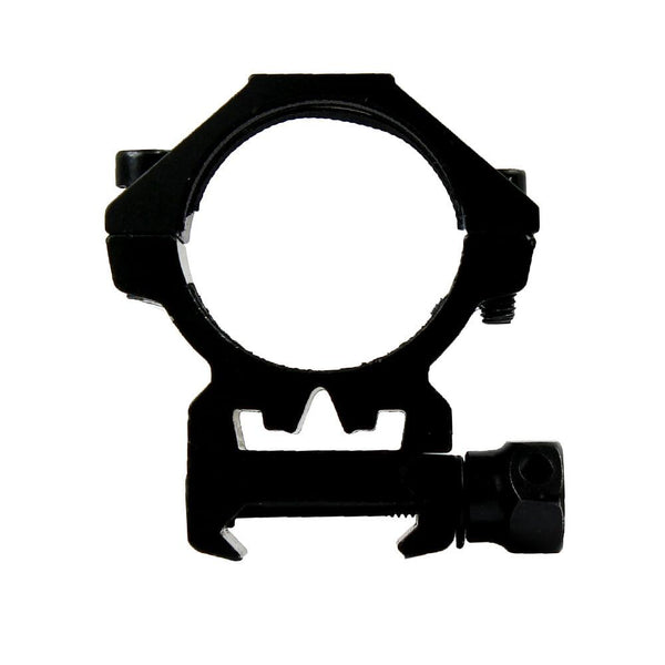 2- 1" Scope Ring with Reducers Low Profile Rail Laser Flashlight Mount ...