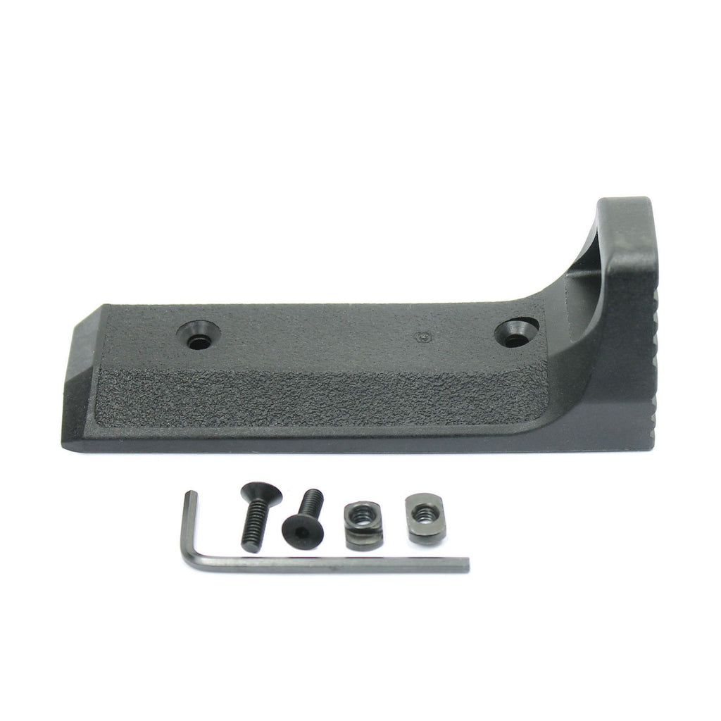 Tactical Grip Foregrip Handstop Fits M-LOK KeyMod Handguard Polymer Bl ...