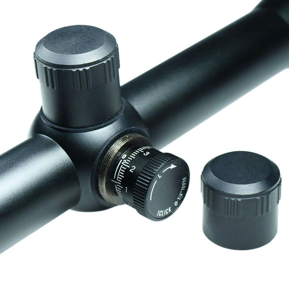 6-24x50 AOEG Hunting Rifle Scope Red Green Dual illuminated Optical Gu ...