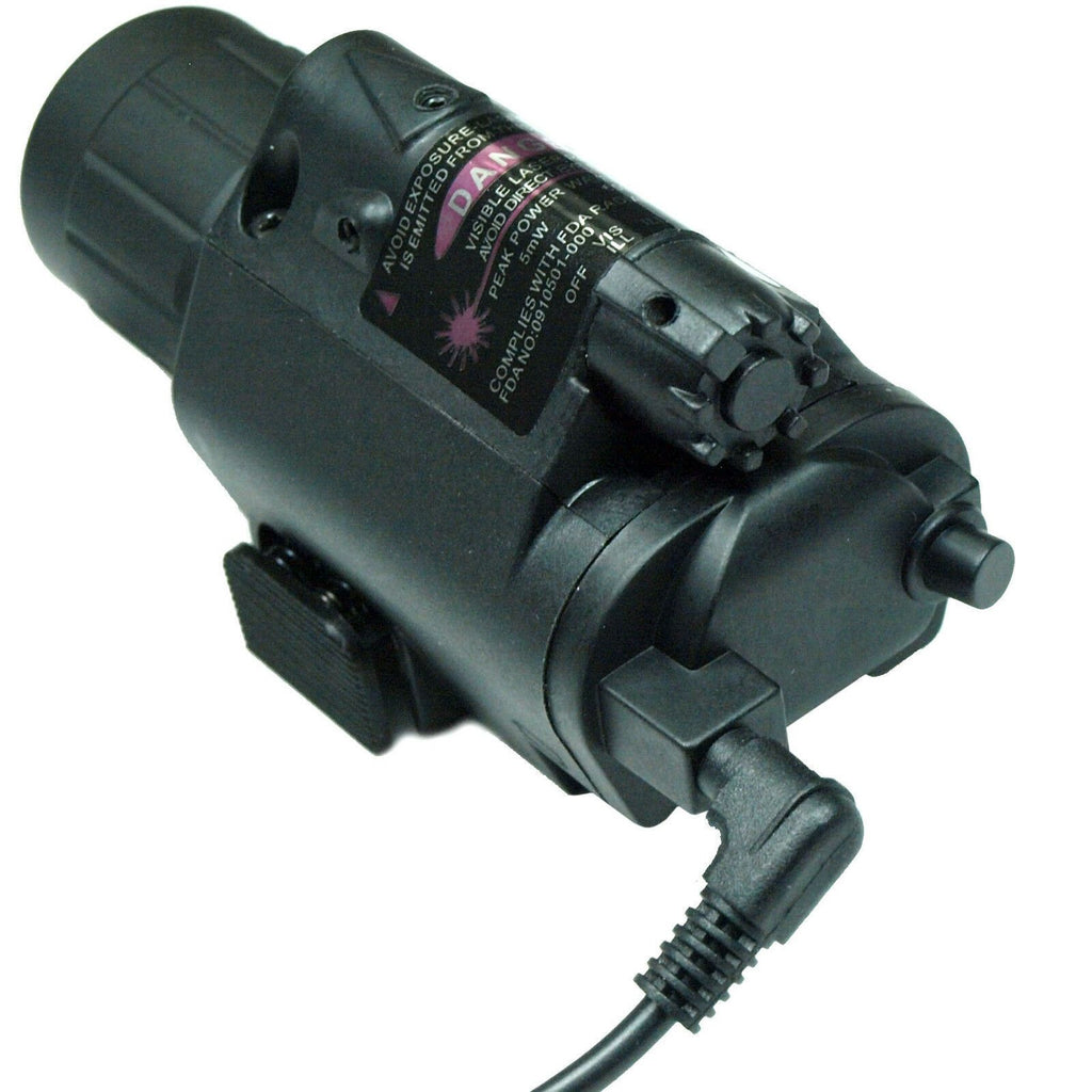 Tactical Red Laser Sight & CREE LED Flash Light Combo for 20mm Pic ...