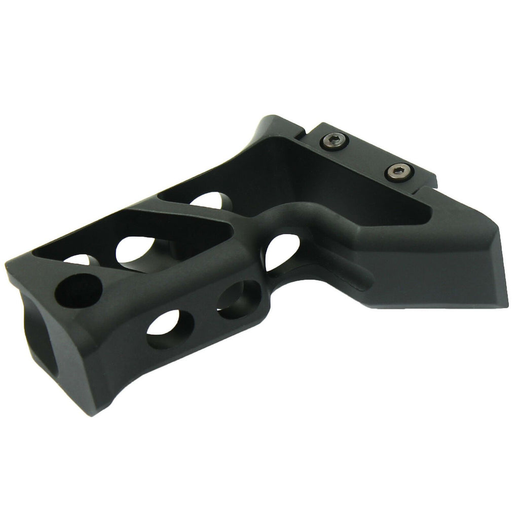 Skeletonized Tactical Foregrip Angled Grip + 3" KeyMod Rail for KeyMod ...