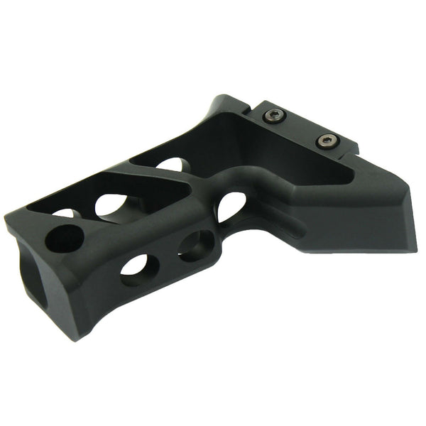 Skeletonized Tactical Foregrip Angled Grip + 3" KeyMod Rail for KeyMod ...