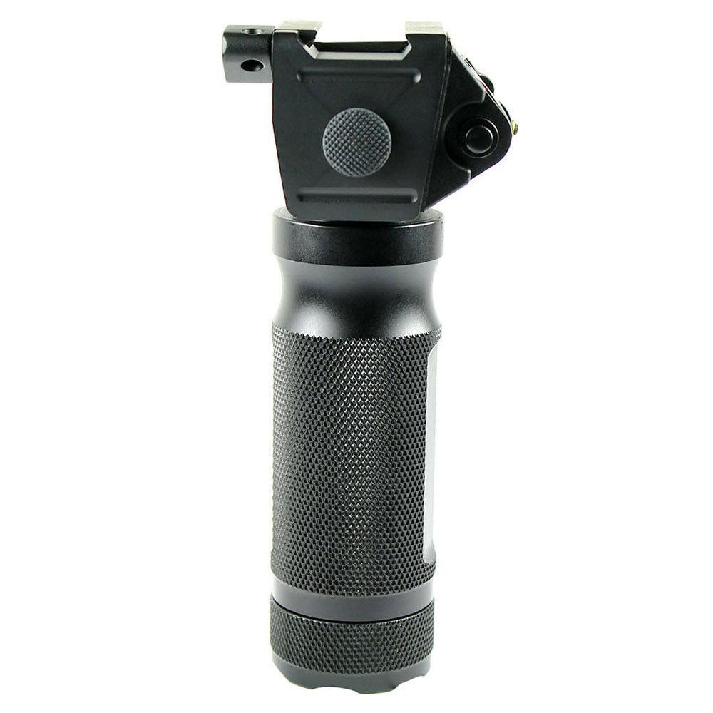 Tactical Vertical Foregrip with LED Flashlight Laser Sight - 20mm Rail ...