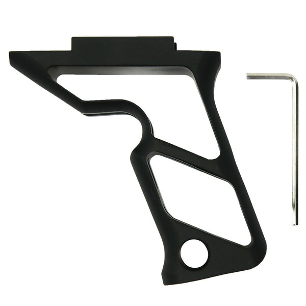Skeletonized Tactical Foregrip Angled Grip + 3" KeyMod Rail for KeyMod ...