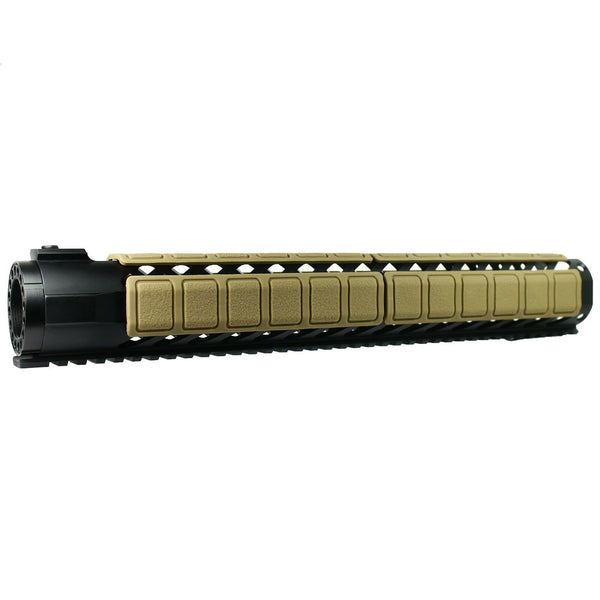 Pack of 6 Tan KeyMod Rail Cover Textured Anti Slip Soft Rubber Panels ...