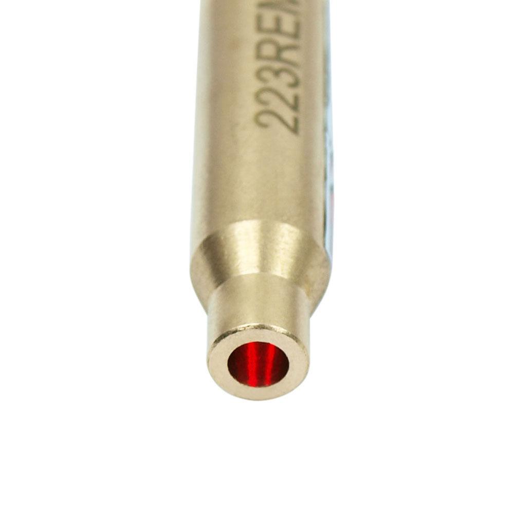 Red Laser Dot 223 Boresighter .223 REM Brass Laser Bore sight for Rifl ...