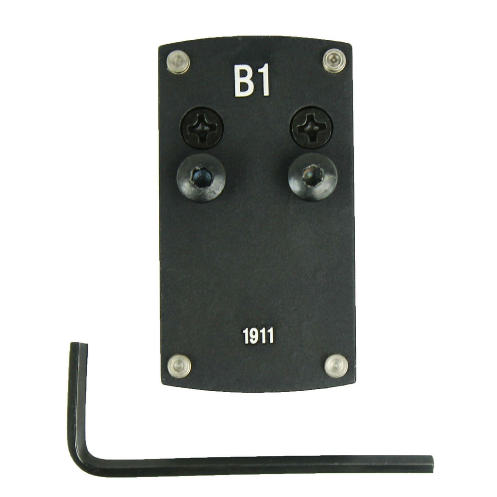 Pistol Mount Plate Base for Micro Red Dot Sight B1 D1 or Combo Fits Gl ...