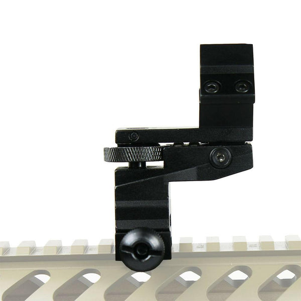 Tactical Flashlight / Laser / Scope Mount Windage Elevation Adjustable ...