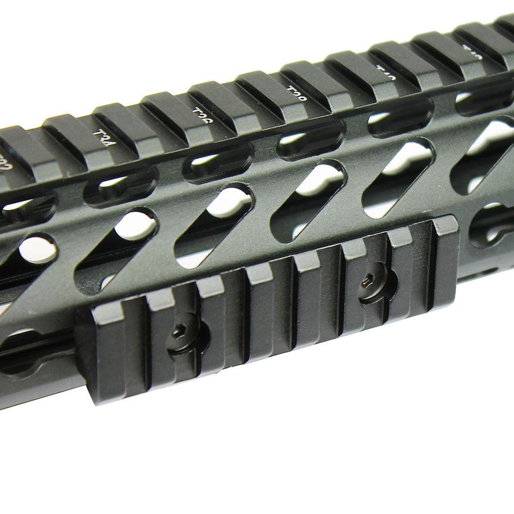 Keymod 7 Slot Picatinny/Weaver Accessory Rail Handguard Section Alumin ...