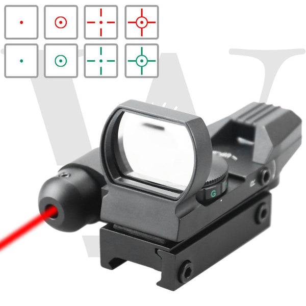 Tactical Reflex Red Green Dot Sight Scope With Red – West Lake Tactical