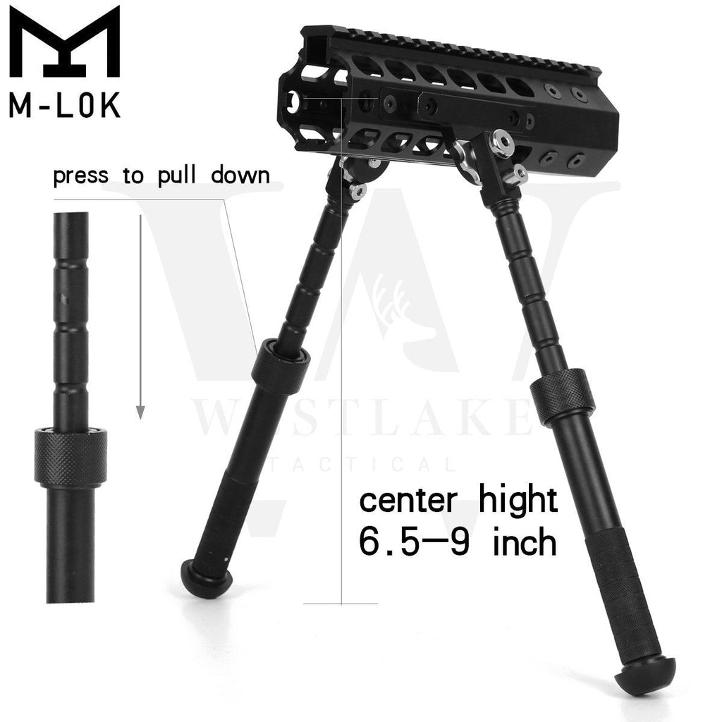 Hunting Tactical M-LOK Rifle Bipod Adjustable – West Lake Tactical