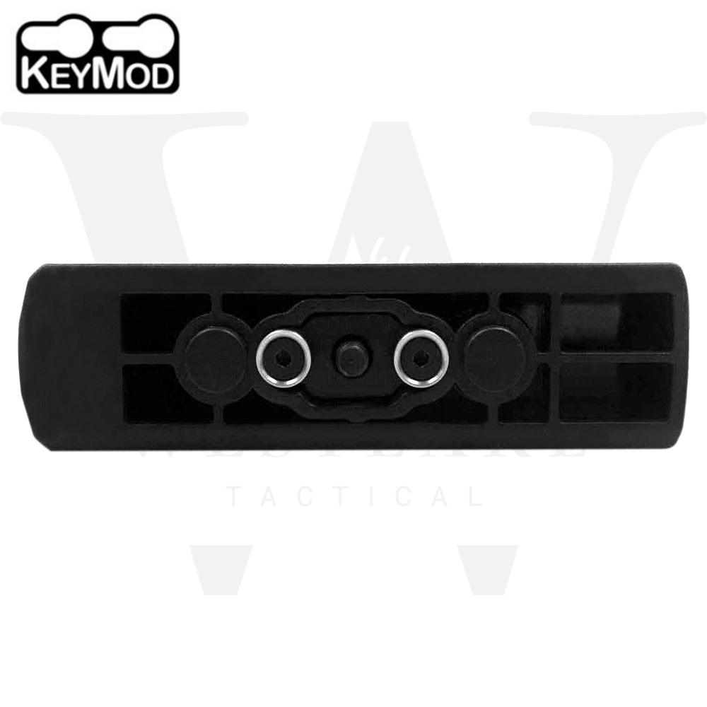 Tactical KeyMod Angled Forward Foregrip Fore Grip Forend Hand Stop Bla ...