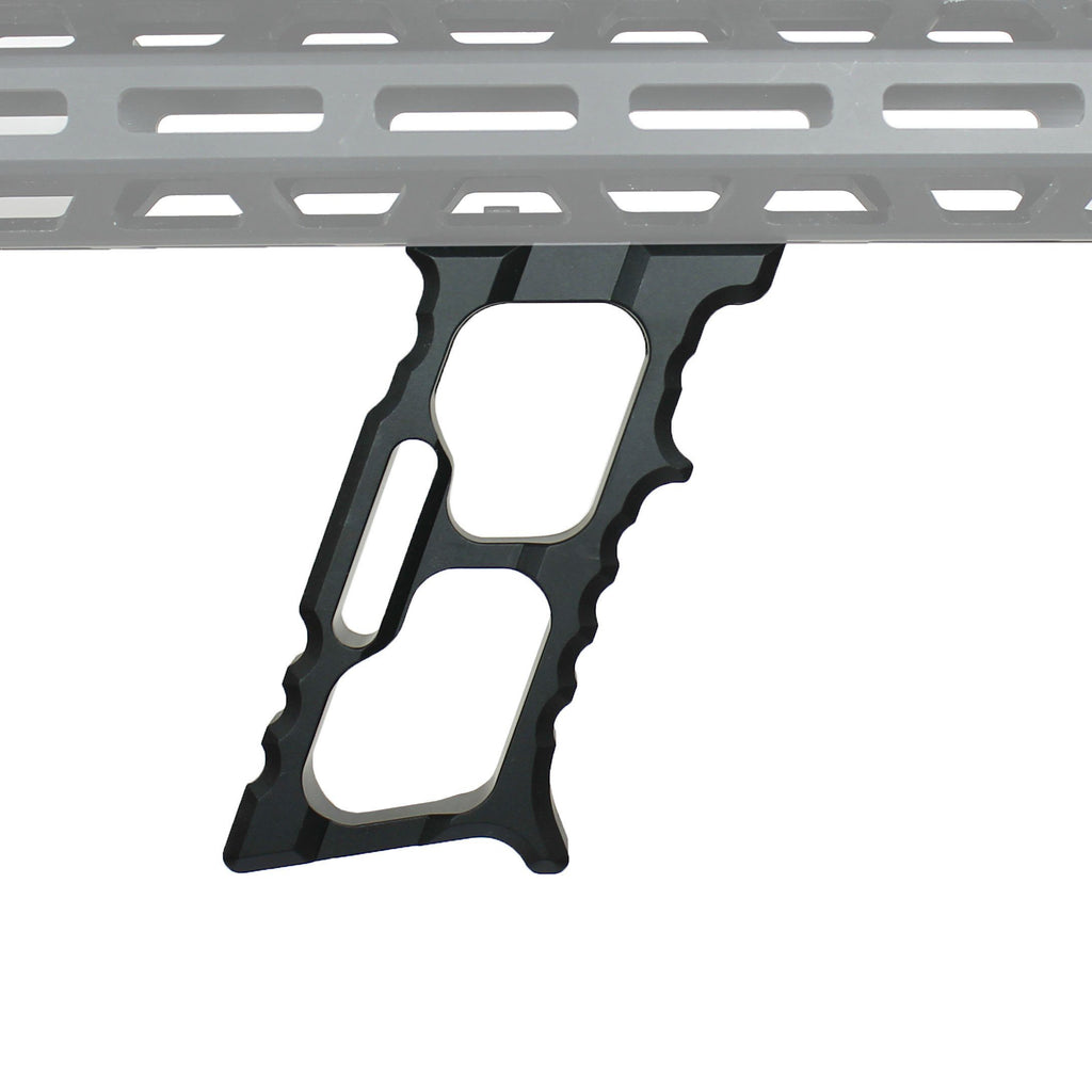 Skeletonized Halo Minivert Style Foregrip Ergonomic Grip for Airsoft M ...