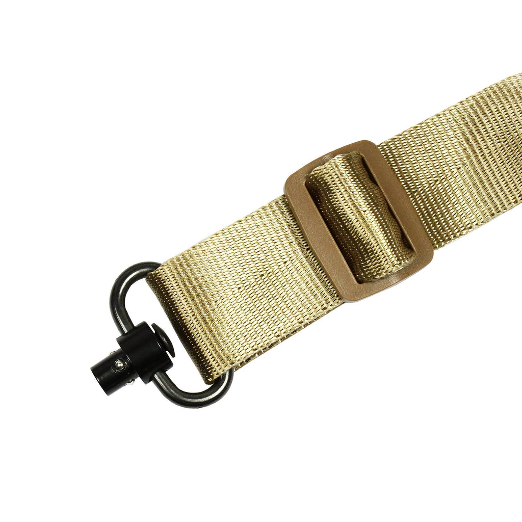 WestLake Wide Padded Quick Adjust QD 2 point Rifle Sling with Push-on ...
