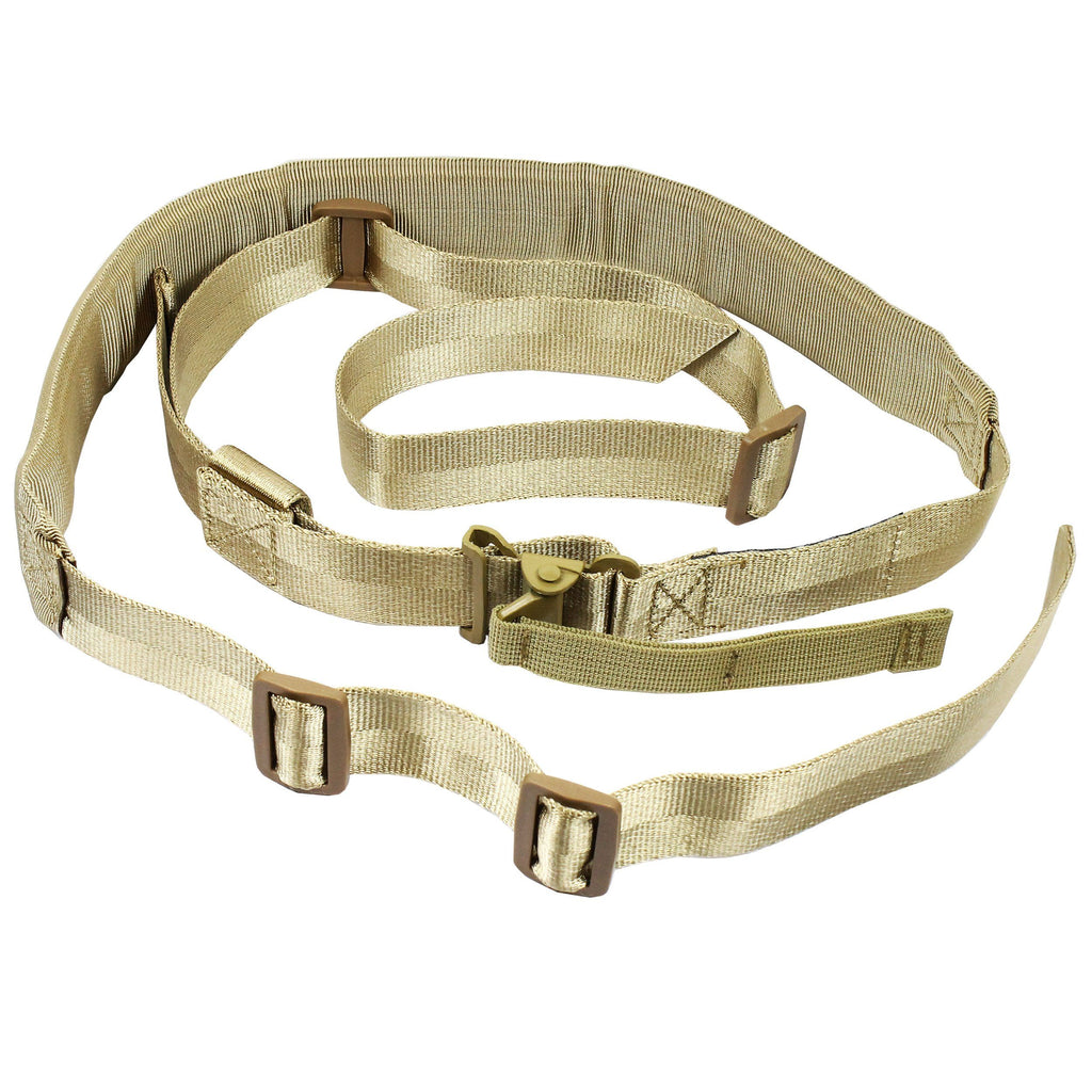 WestLake Wide Padded Quick Adjust QD 2 point Rifle Sling with Push-on ...