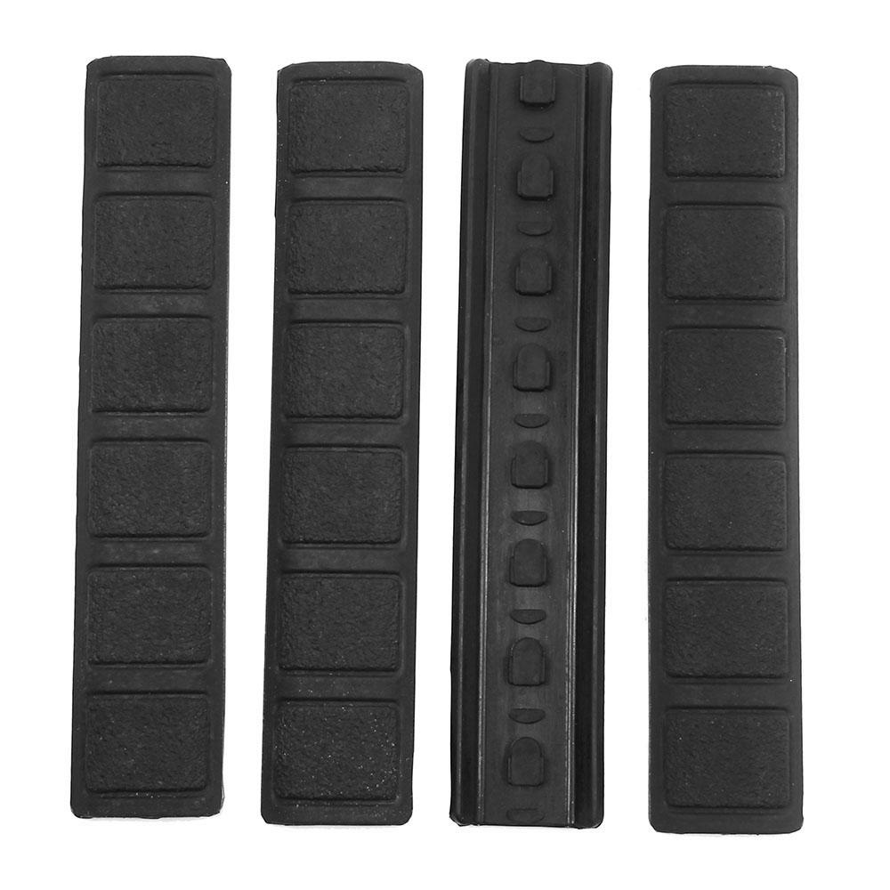 8 Pack Rubber Panel Covers + Ladder Rail Cover for Keymod Handguard ...
