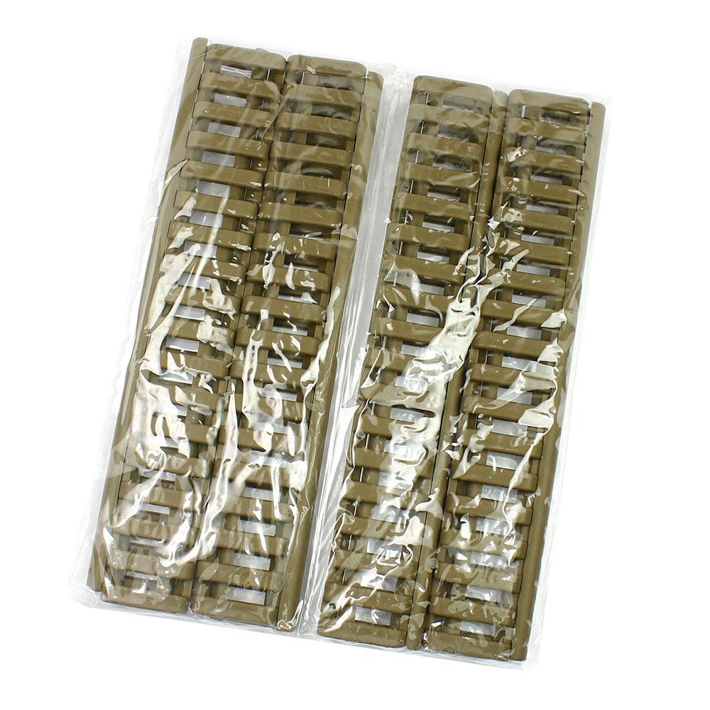 8 Pack Heat Resistant Rifle Ladder Rail Cover Weaver Picatinny Handgua ...