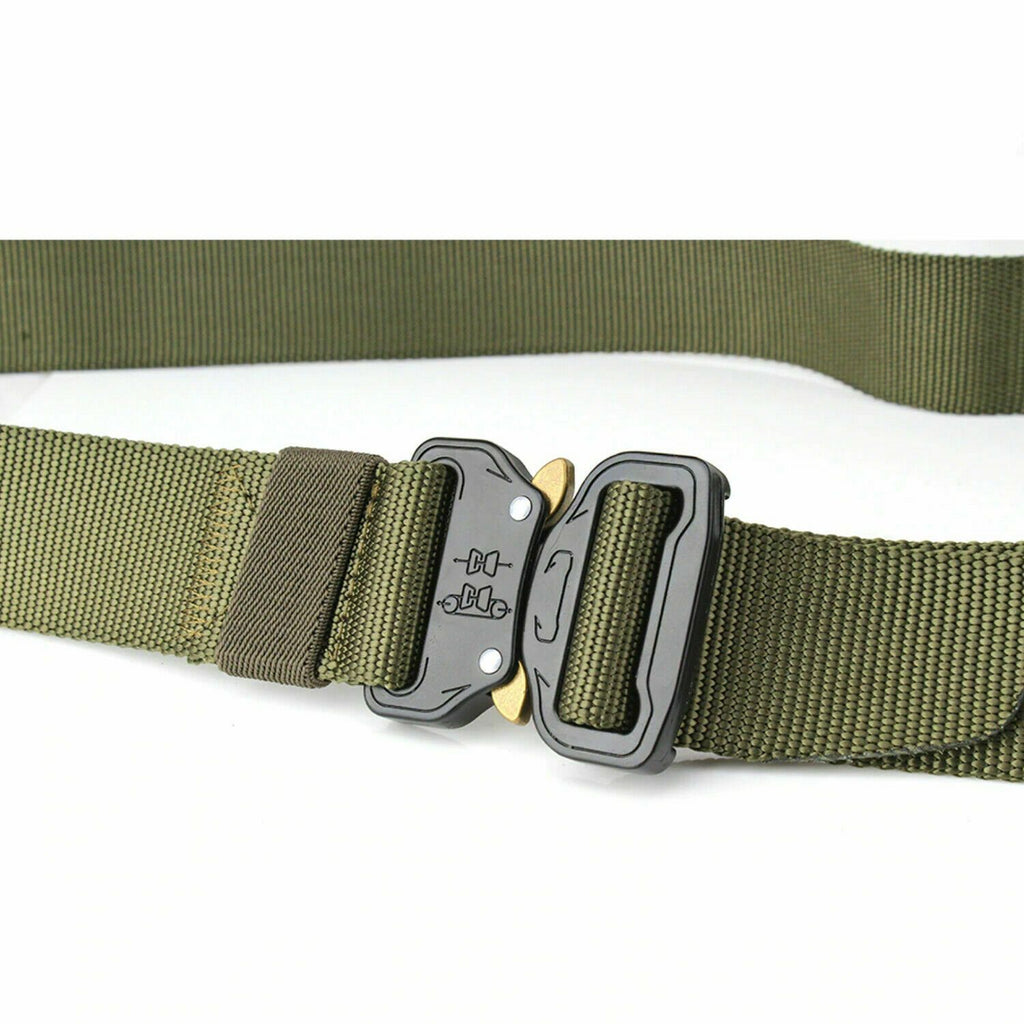 Casual Military Tactical Belt Mens Army Combat Waistband Rescue Rigger ...