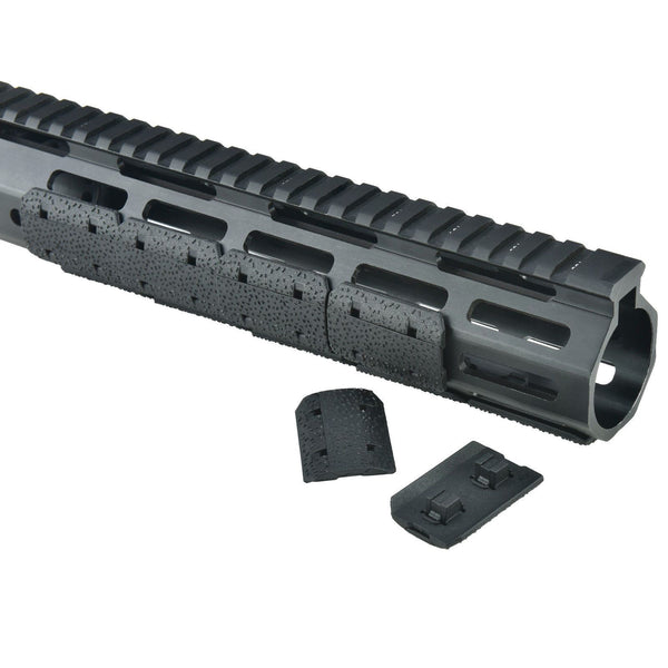 M-Lok Rail Cover Low Profile SNAP-IN Panels for MLOK Handguard Black ...