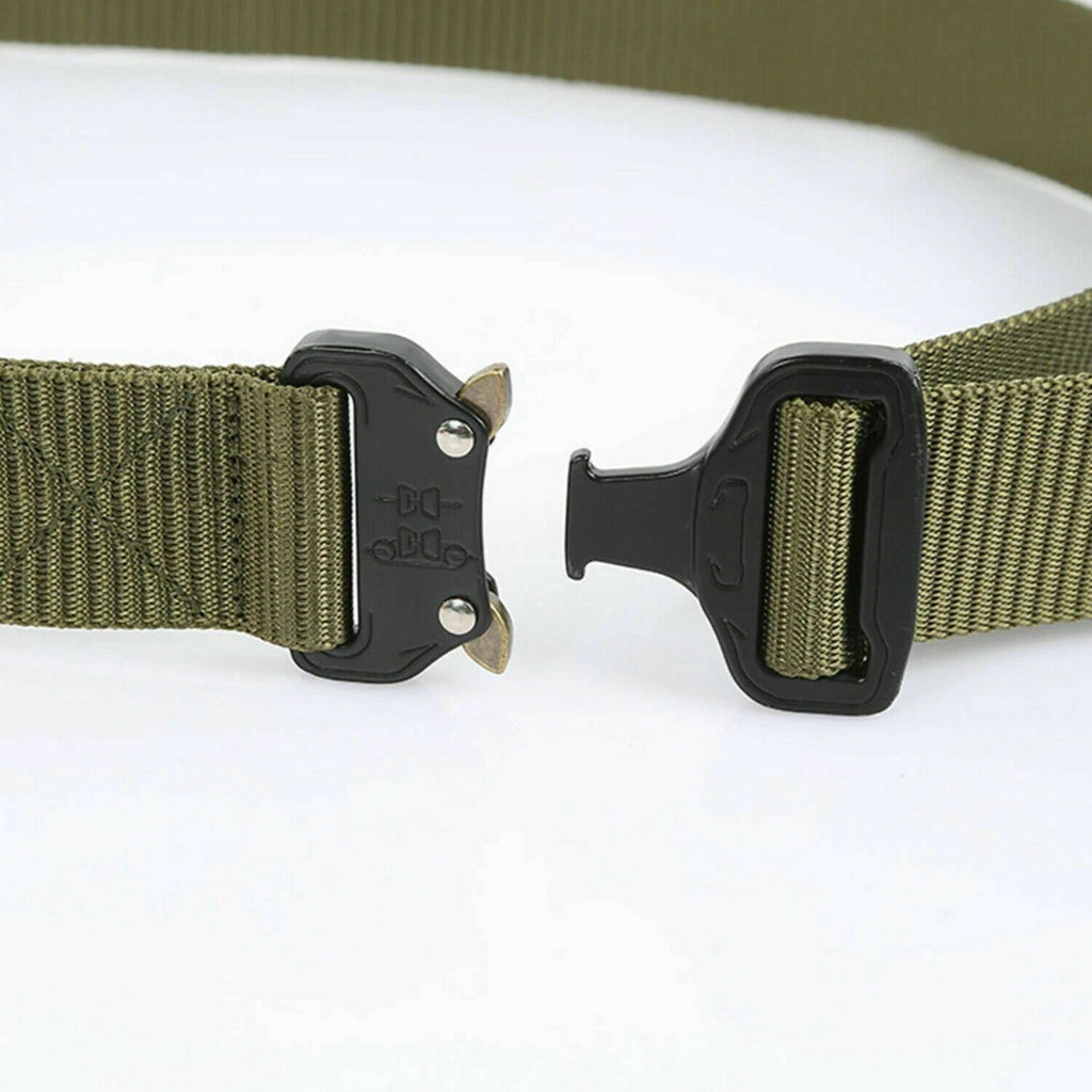 Casual Military Tactical Belt Mens Army Combat Waistband Rescue Rigger ...